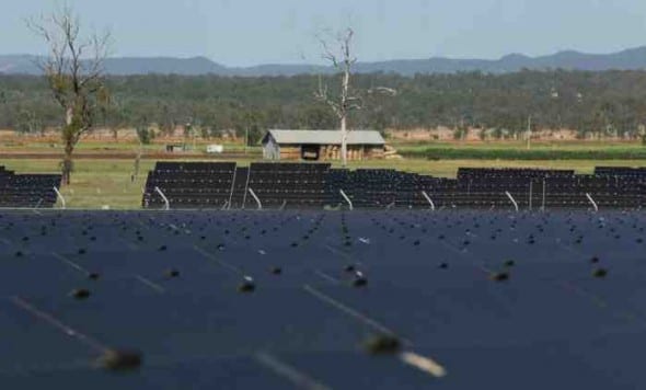 UQ tests solar limits with opening of Queensland's biggest solar array