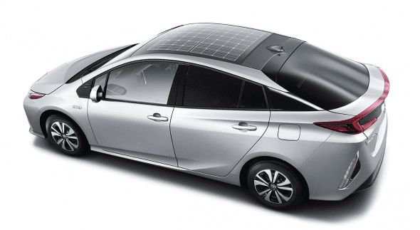 Toyota unveils new Prius options with solar PV in the roof