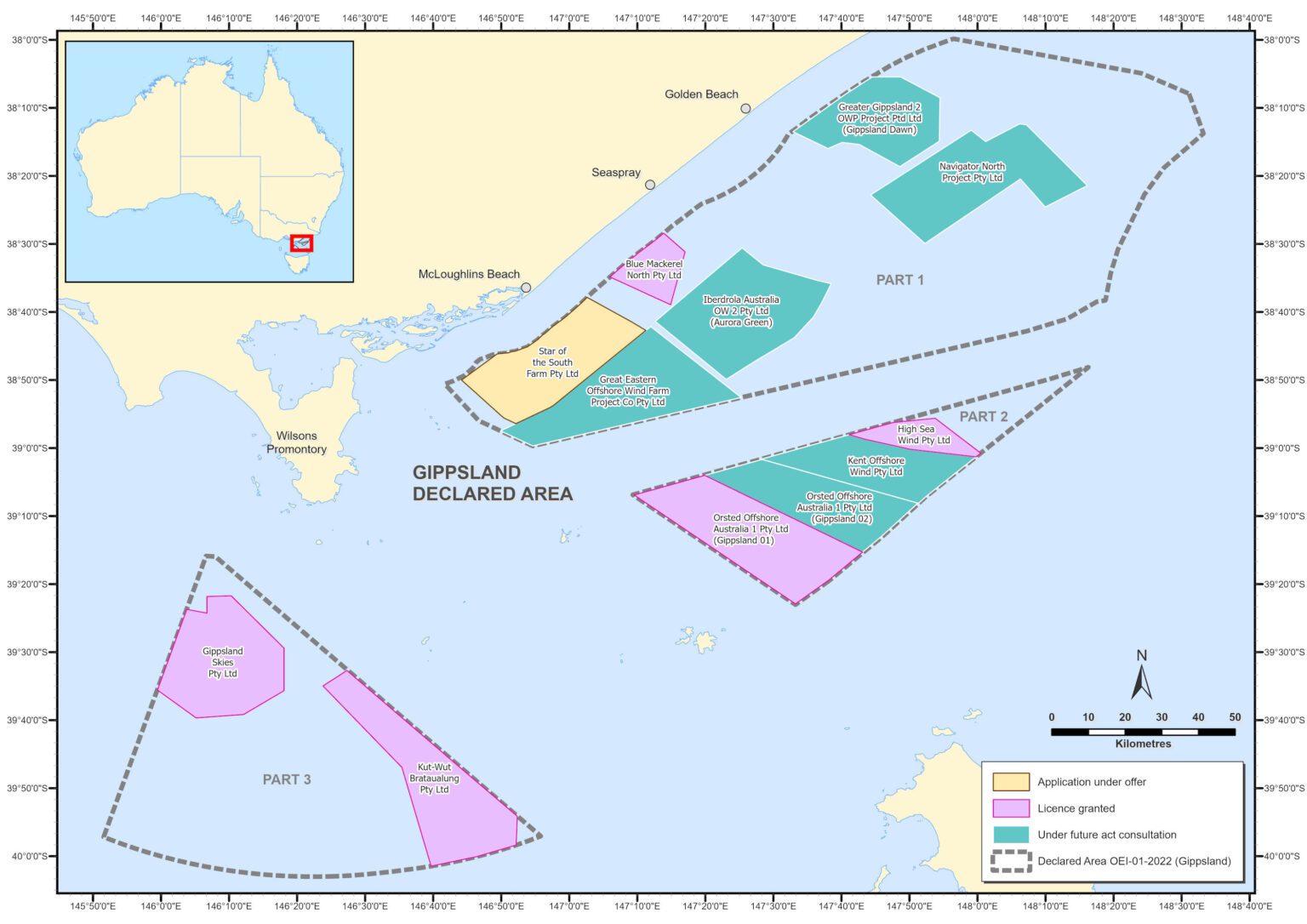Offshore wind: Who's who in the race to build Australia's first project