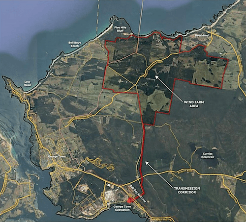 Tasmania fast tracks Bell Bay wind project as it heads for federal review