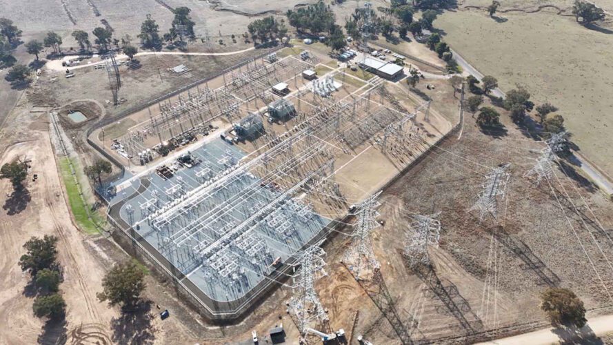 Construction of Australia’s largest energy transmission project moves ...