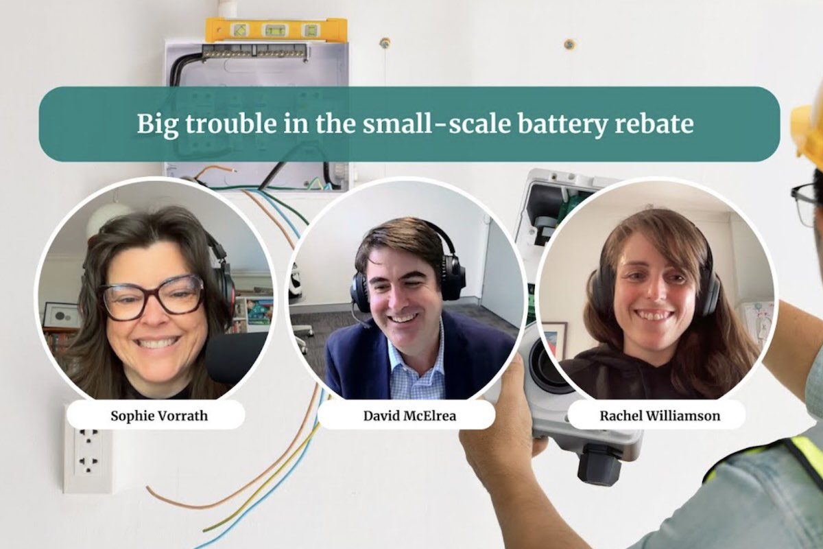 Big trouble in the small-scale battery rebate | Solar Insiders